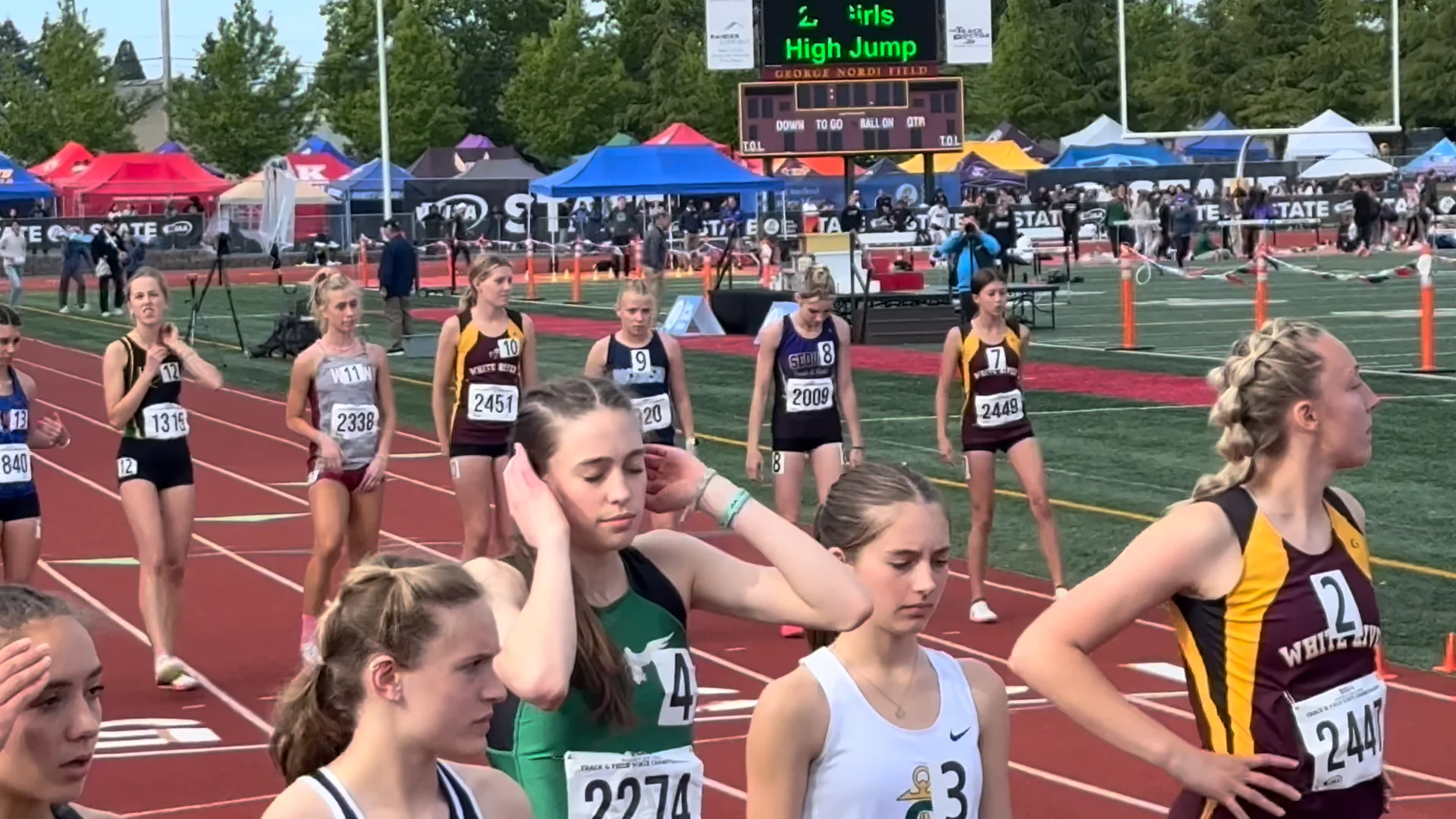 WA St HS Track Meet 2024 Day 1