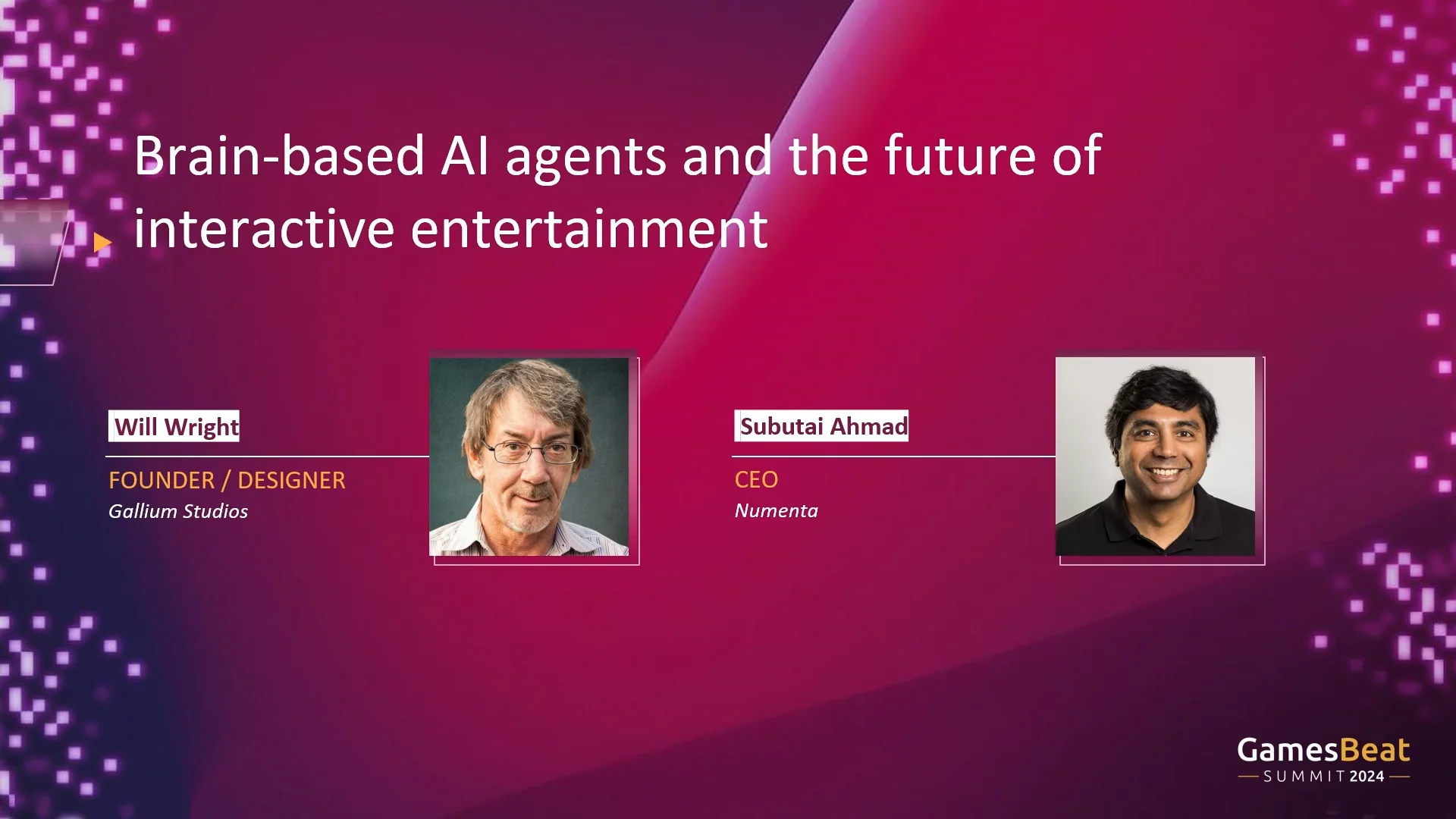 GBS24 - Brain-based AI agents and the future of interactive entertainment on Vimeo