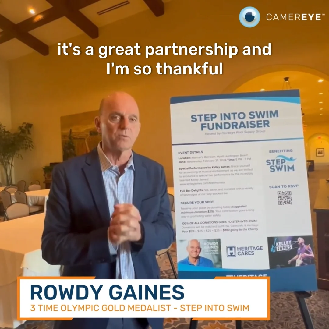 CamerEye Gold Medalist Rowdy Gaines shares his excitement about Step ...