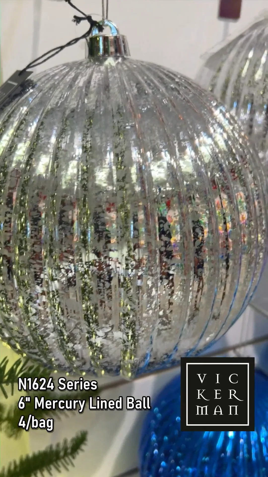 N1624 Series - 6" Mercury Lined Ball - 4/bag