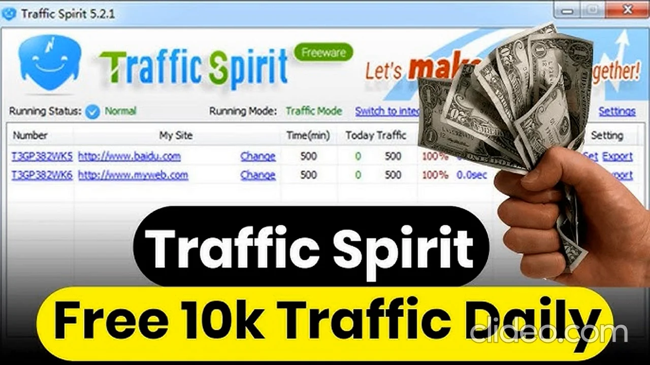 Download Jingling English version TrafficSpirit 10k Traffic Daily on Vimeo