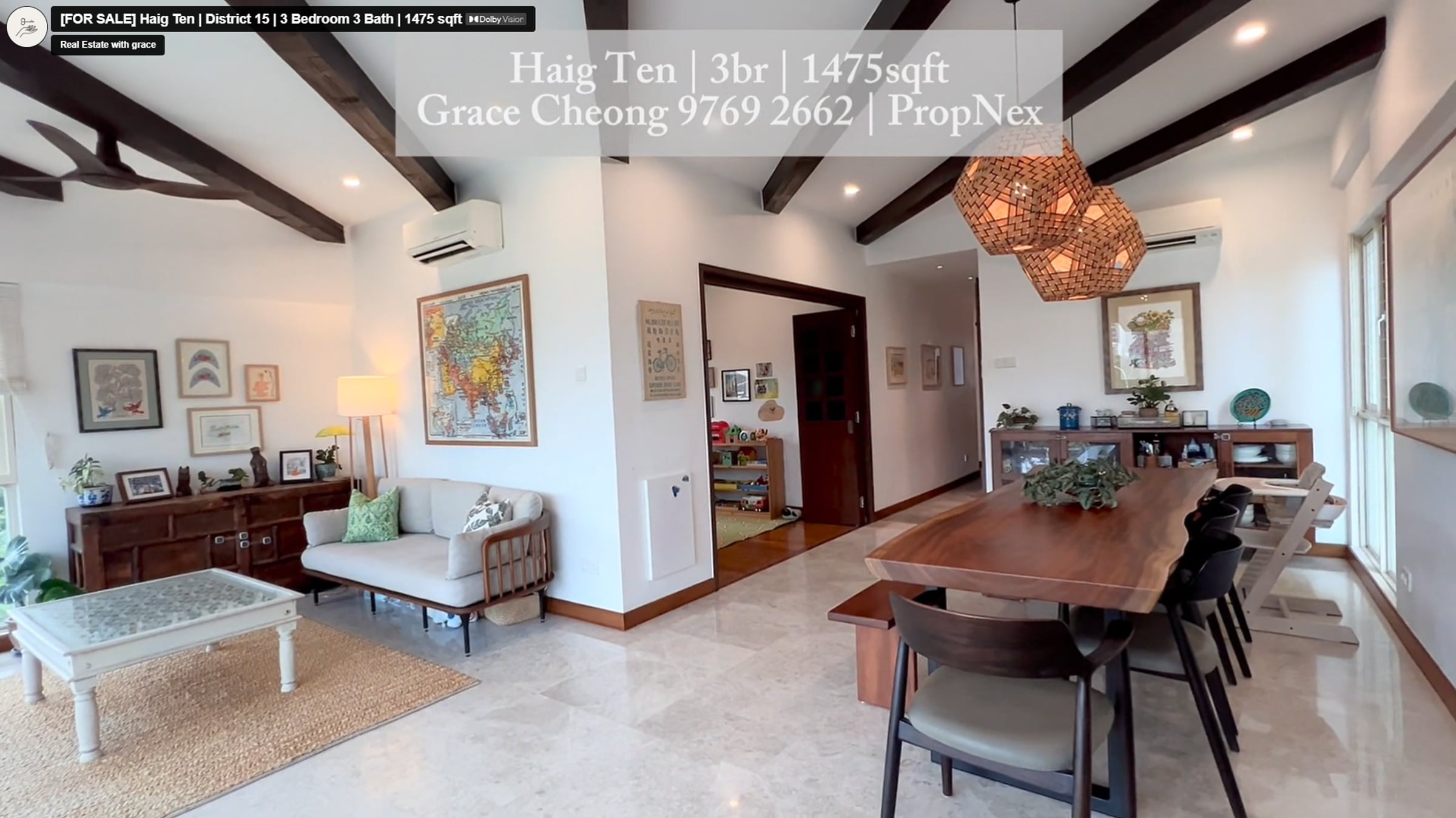 [FOR SALE] Haig Ten | District 15 | 3 Bedroom 3 Bath | 1475 sqft