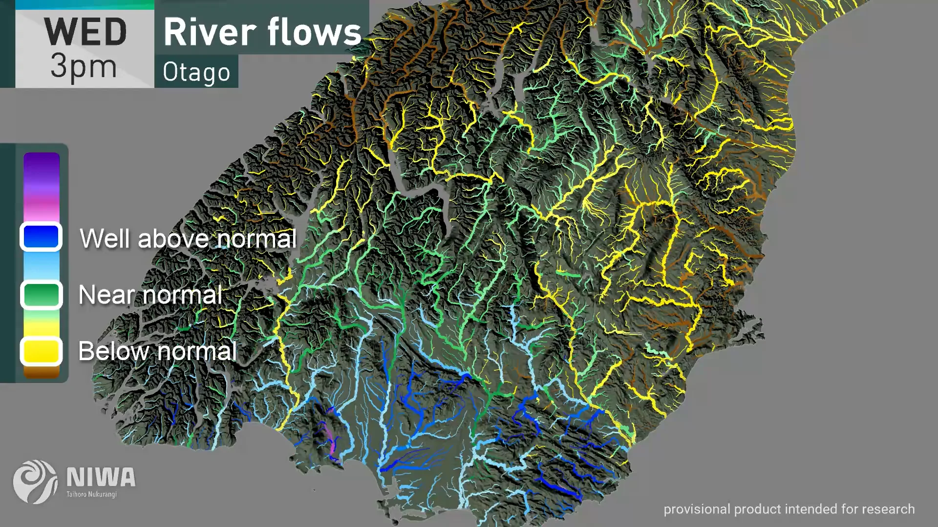 Latest river flow forecast on Vimeo