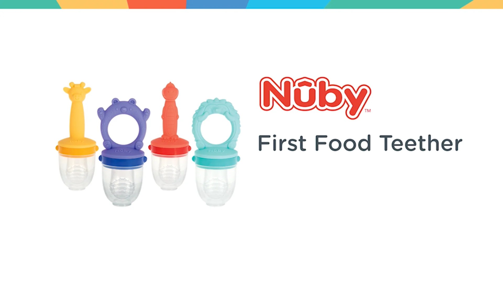 Nuby First Food Teethers on Vimeo