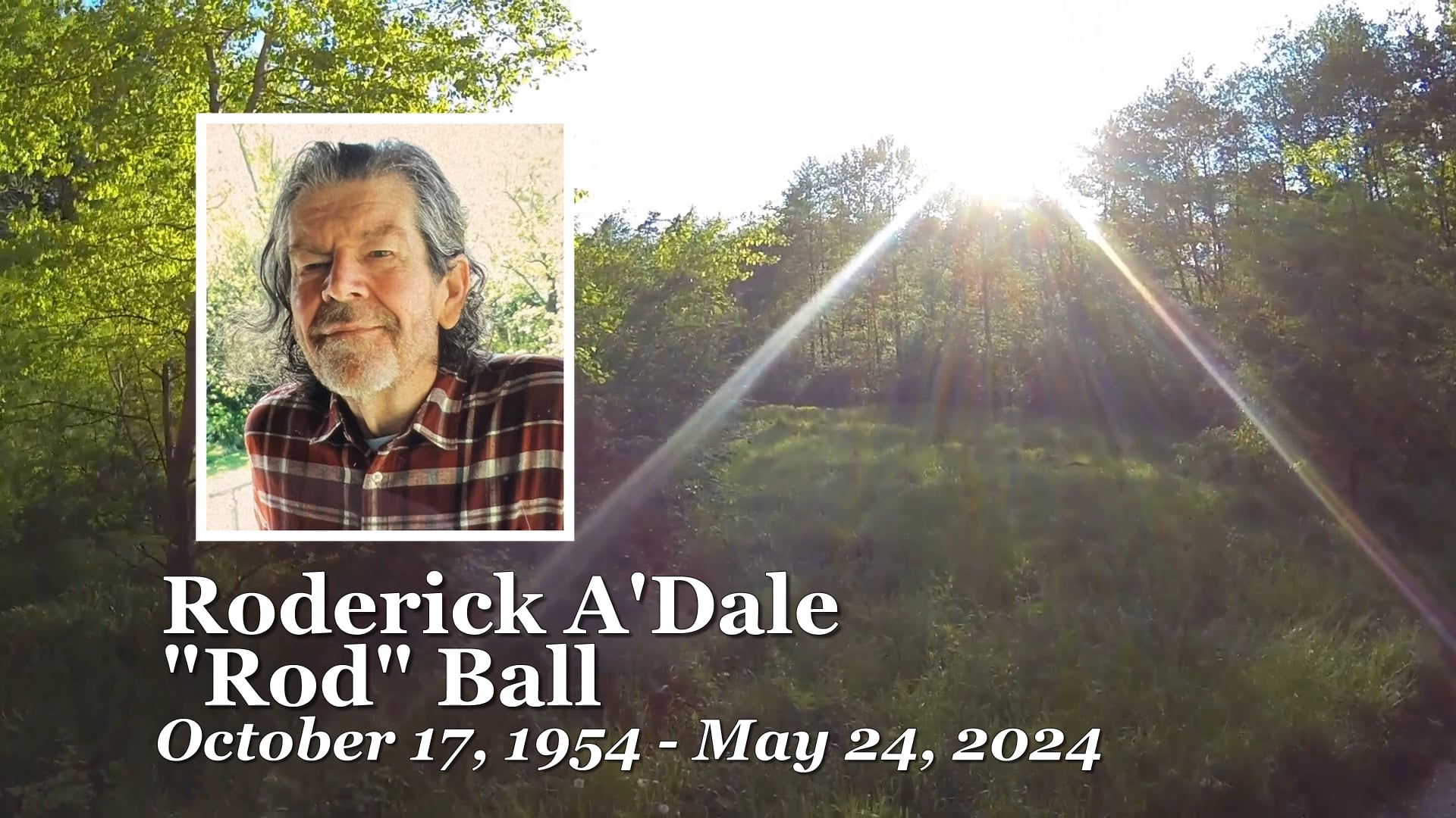 Roderick A'Dale "Rod" Ball - Morgan & Nay Rod Ball on Vimeo