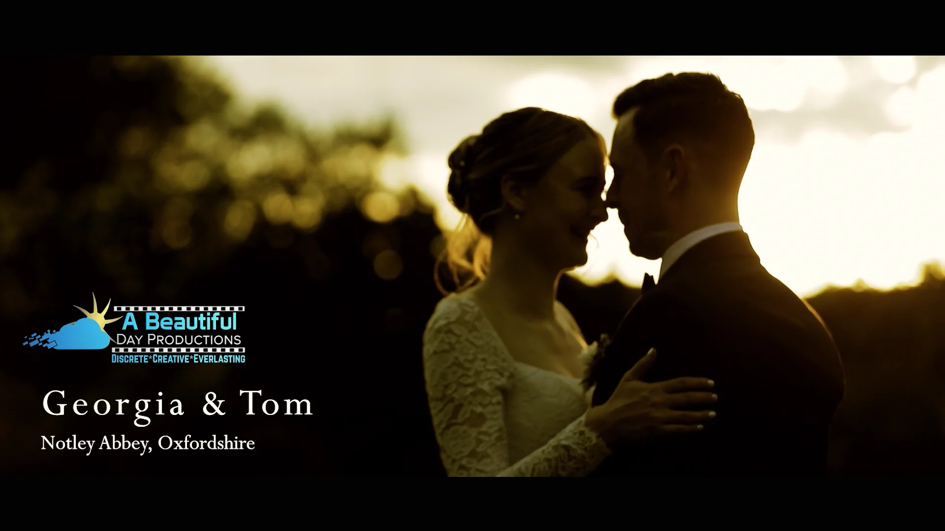 The Wedding of Georgia & Tom, Wedding Videographer Notley Abbey, A ...