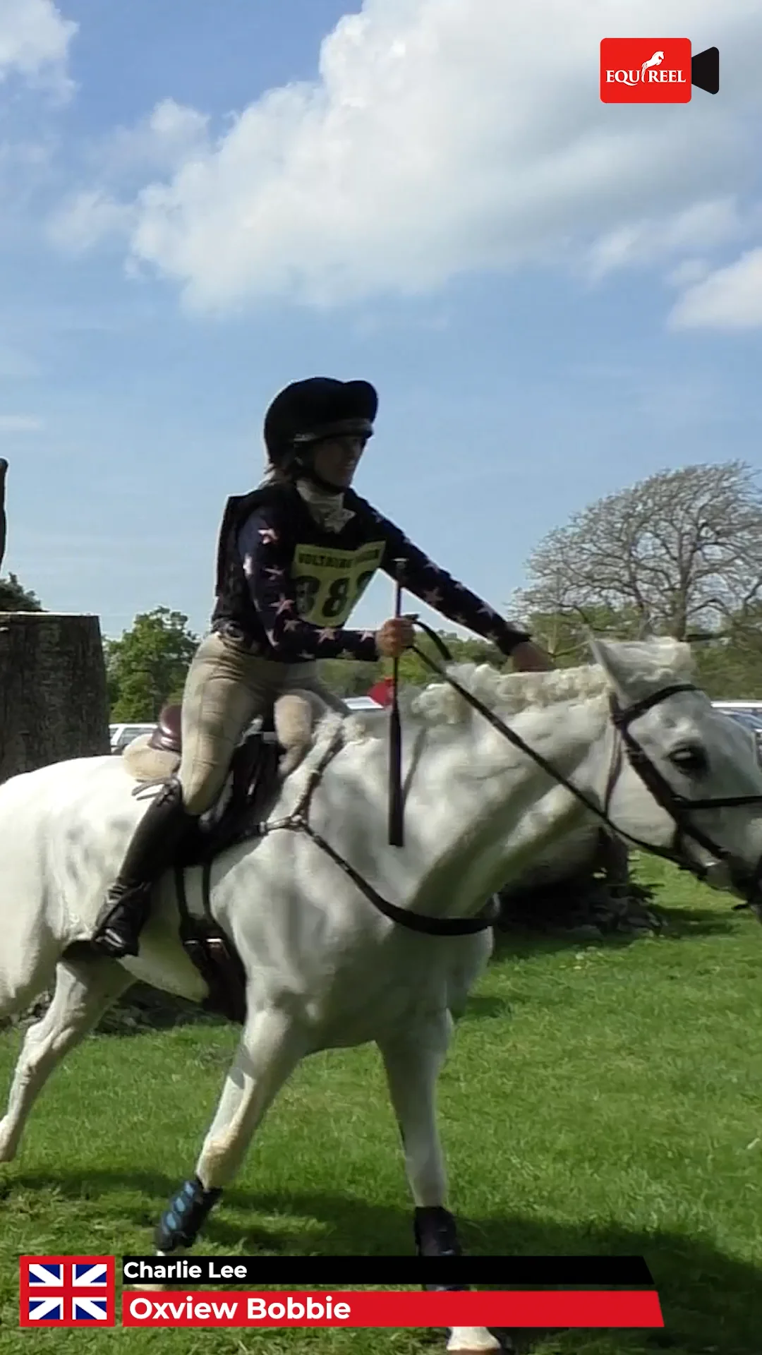 EQUIREEL 388 Charlie Lee & Oxview Bobbie at BADMINTON GRASSROOTS ...