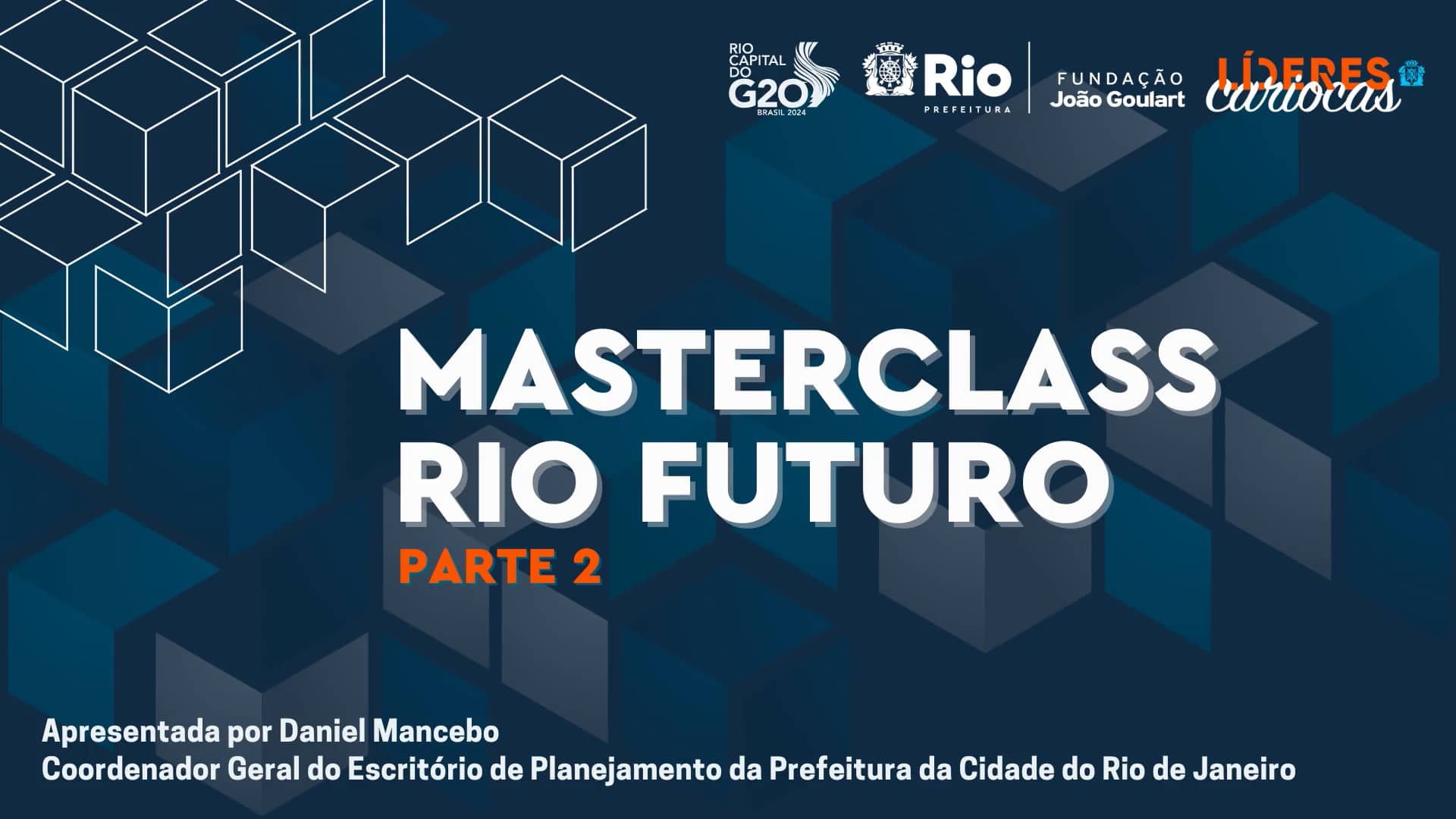 Masterclass Daniel Parte 02 ( Comprimido ) on Vimeo