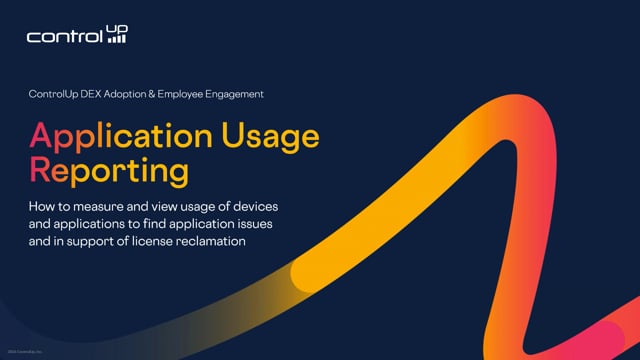 User Experience Monitoring - ControlUp