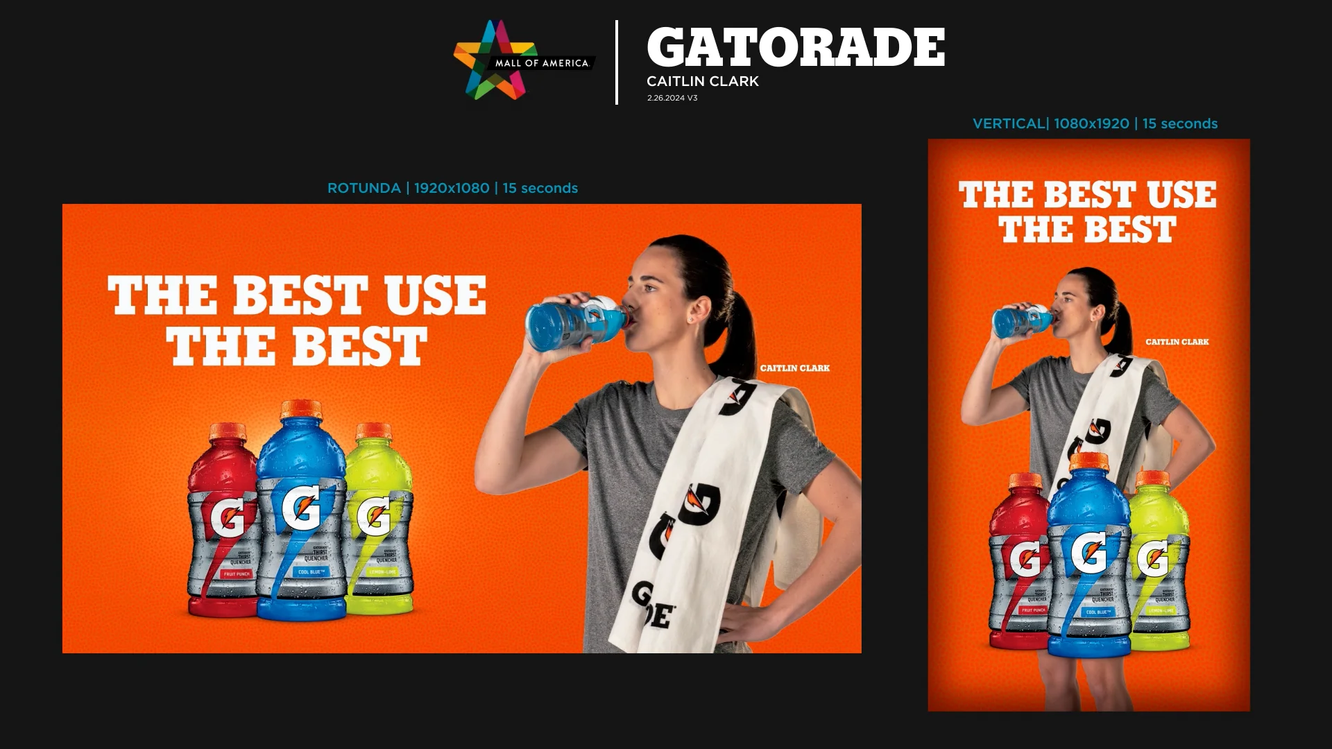Gatorade | Caitlin Clark (Mall of America) on Vimeo