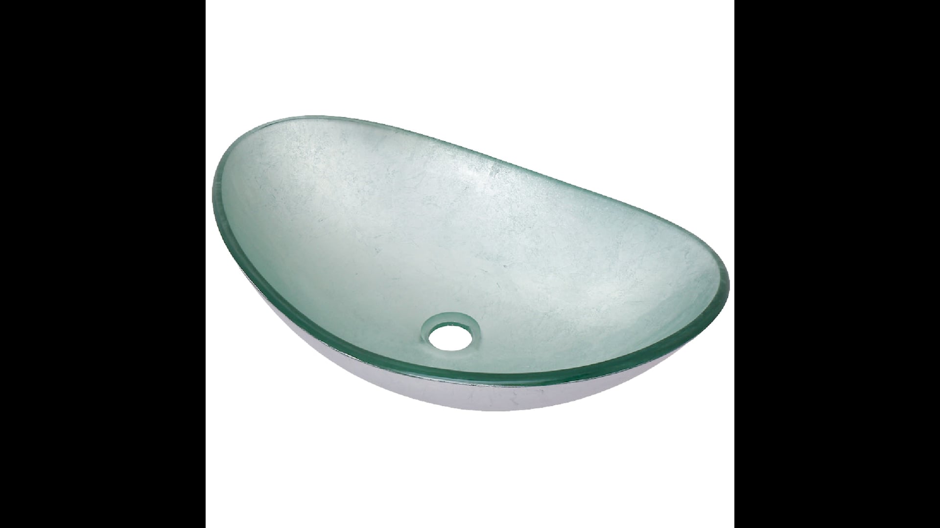 Argento Oval Glass Vessel Sink - Contemporary - Bathroom Sinks - by ...