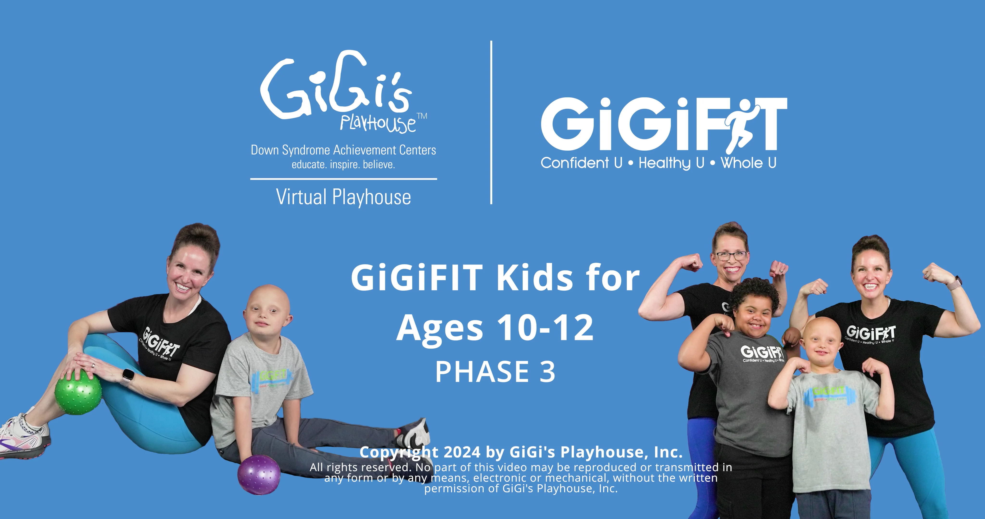 GiGiFIT Kids for 10-12-year-olds Phase 3 Week 1 on Vimeo