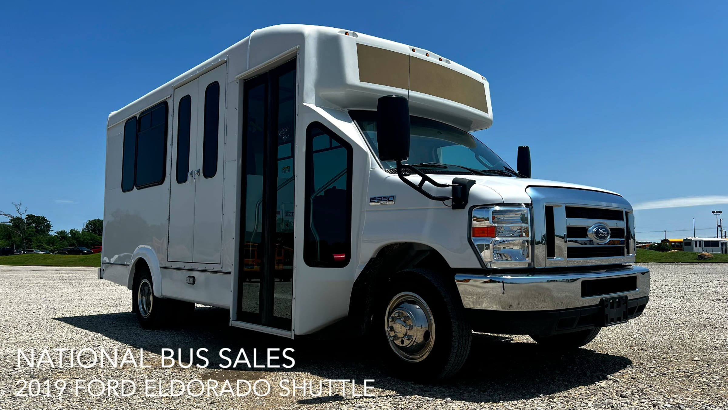 2019 Ford Eldorado Shuttle Bus - National Bus Sales