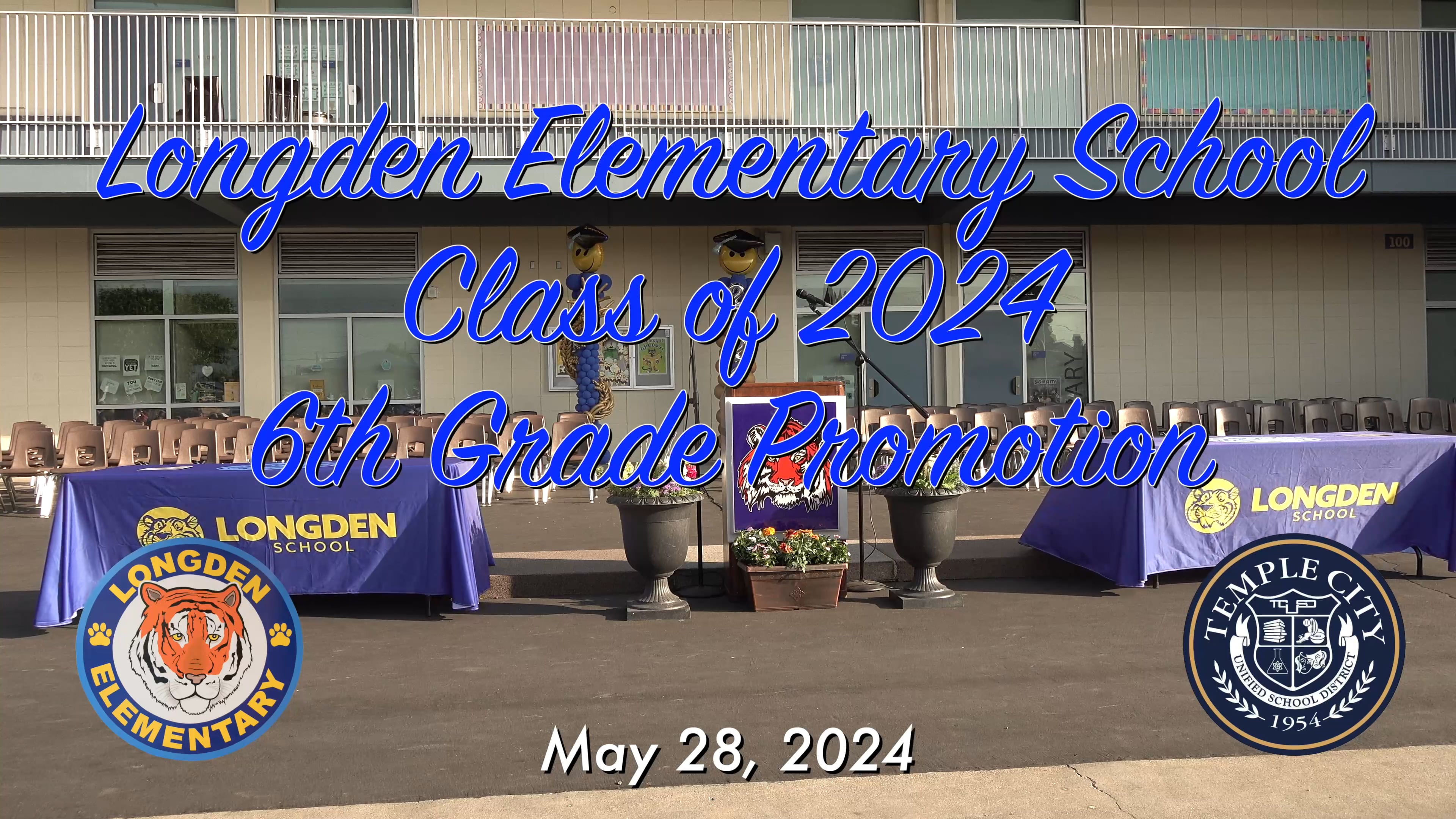 May 28, 2024 – Longden Elementary School 6th Grade Promotion