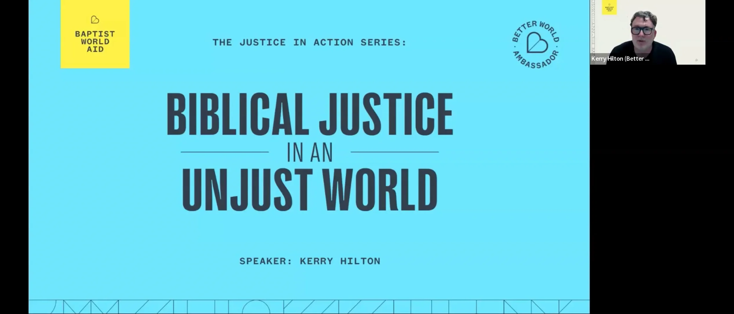 [WEBINAR] Biblical Justice in an Unjust World: The Justice in Action ...
