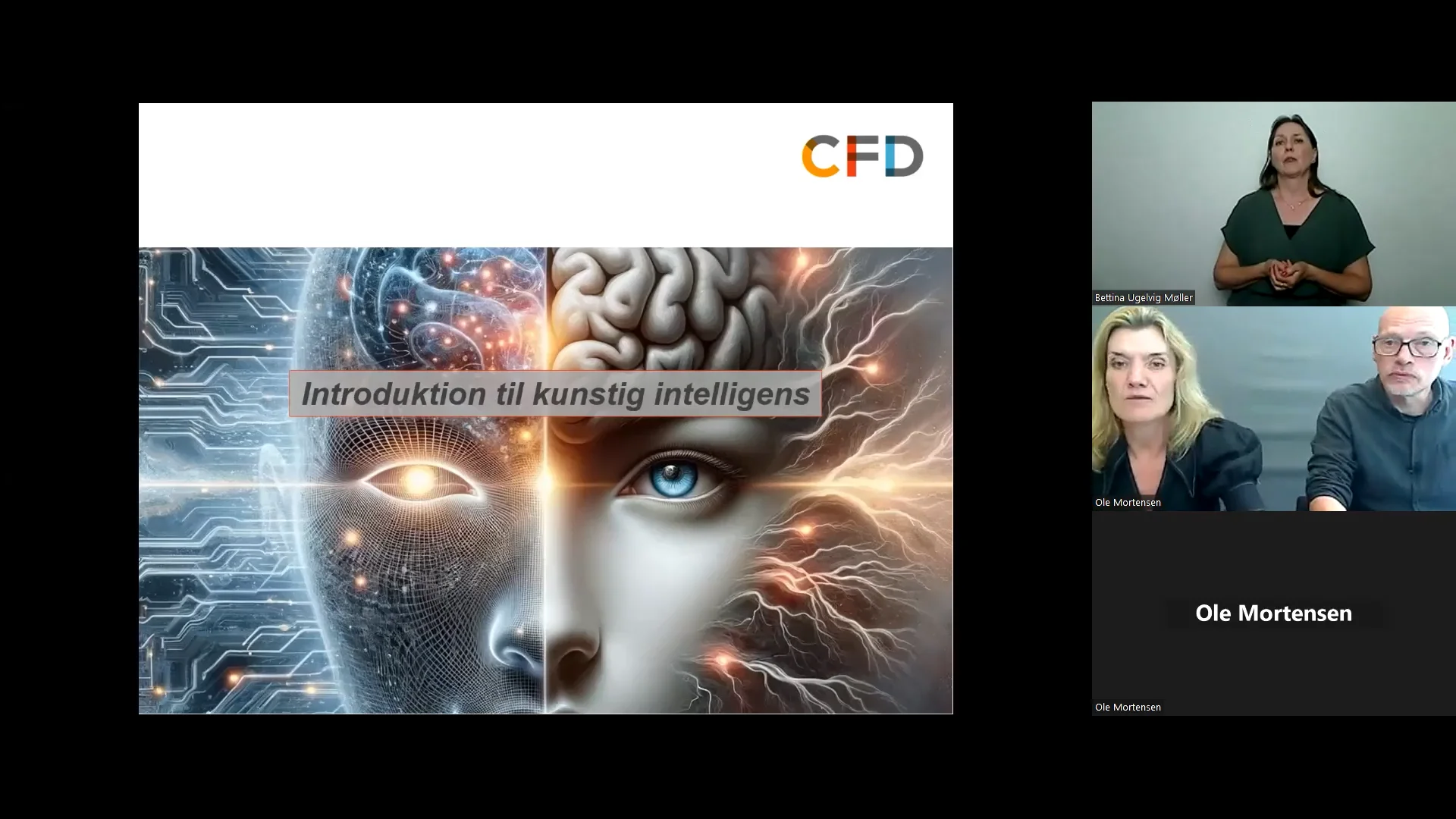 Webinar 1 om kunstig intelligens 29052024