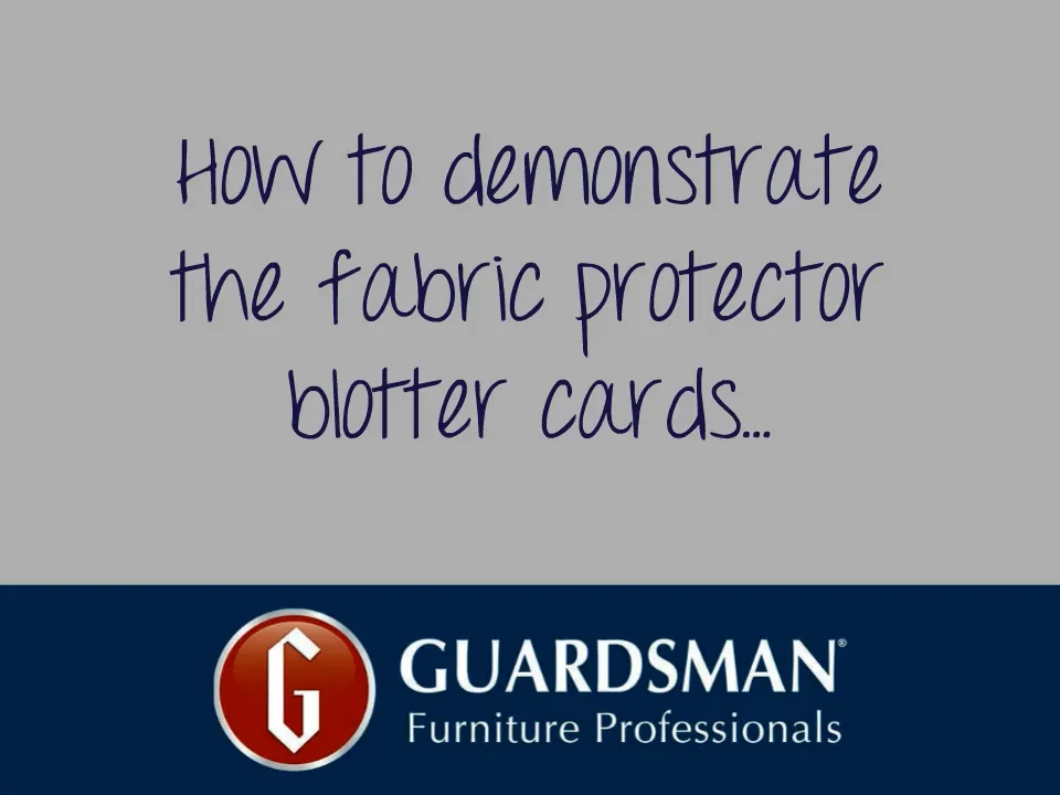 How to demonstrate the blotter card on Vimeo