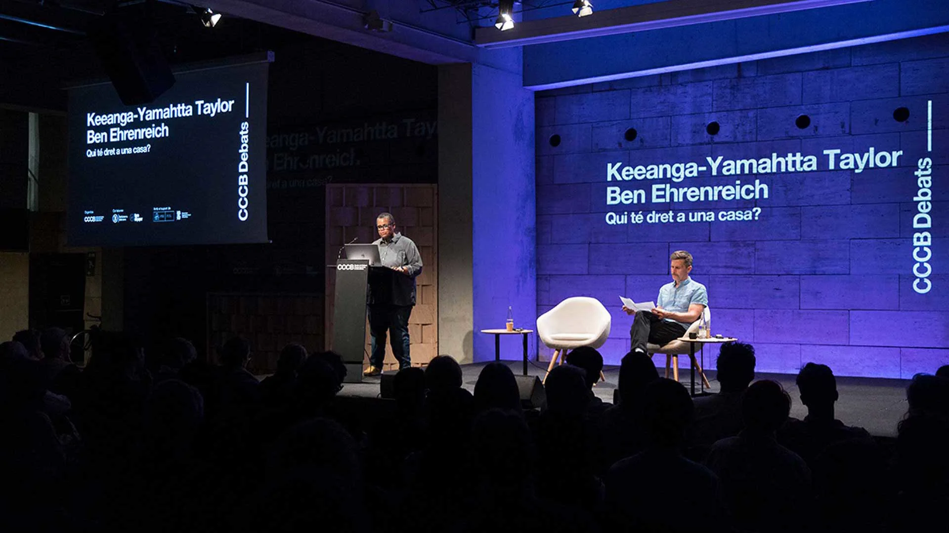 DEBATE / Keeanga-Yamahtta Taylor and Ben Ehrenreich (OV En / Es transl ...