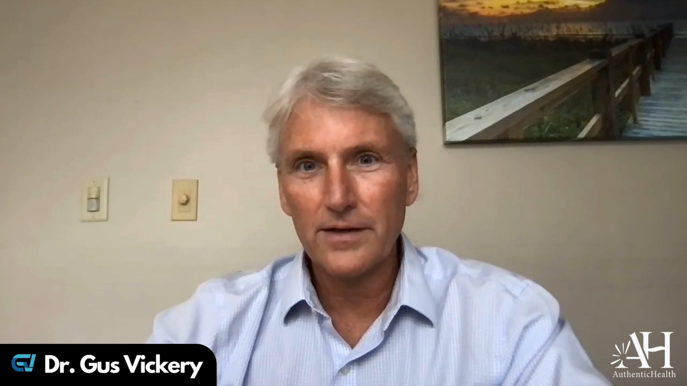 Dr Gus Vickery Personalized Healthcare Welcome