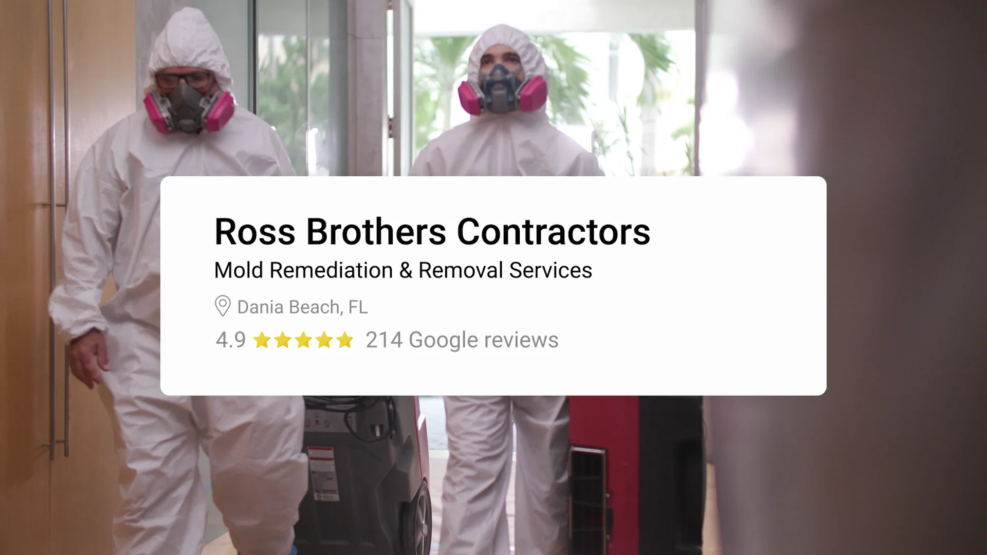 Ross Brothers Restoration - Mold Remediation Experts on Vimeo