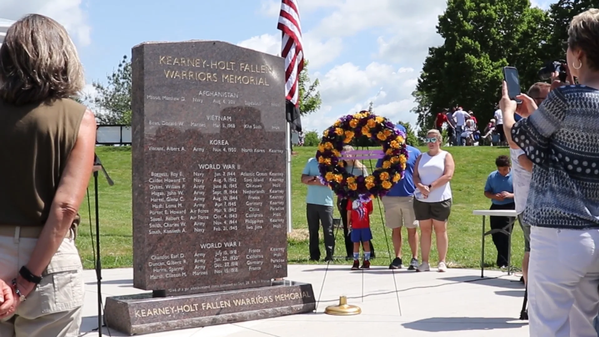 Fallen Warriors Memorial Dedication Ceremony on Vimeo