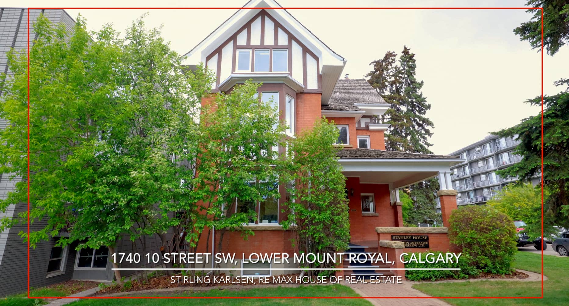 1740 10 Street SW, Lower Mount Royal, Calgary - Stirling Karlsen, Remax ...
