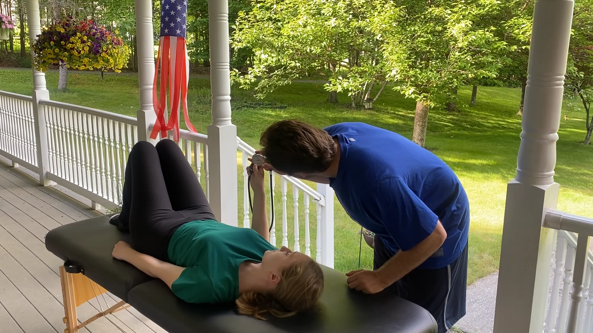 Biofeedback pressure cuff