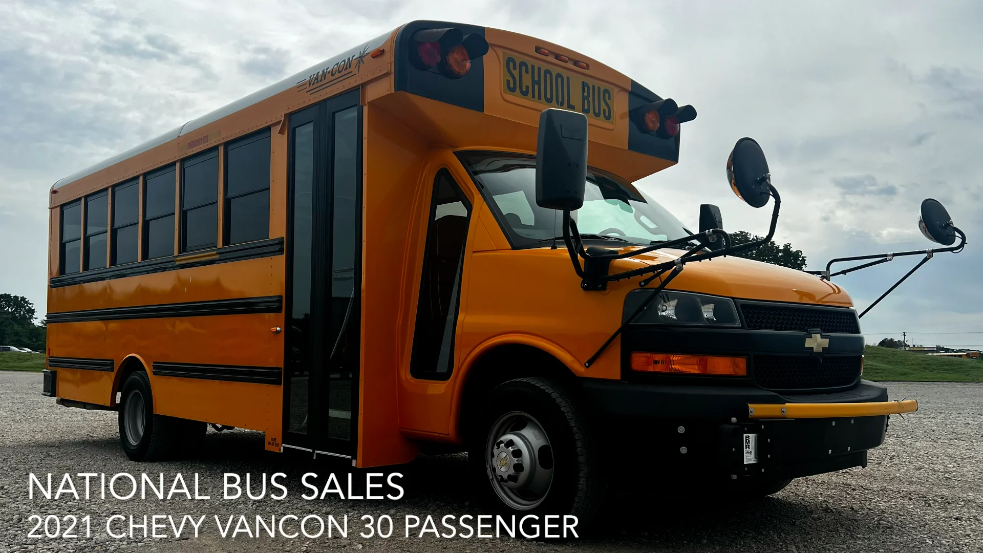 2021 Chevy Vancon Minibus - National Bus Sales on Vimeo