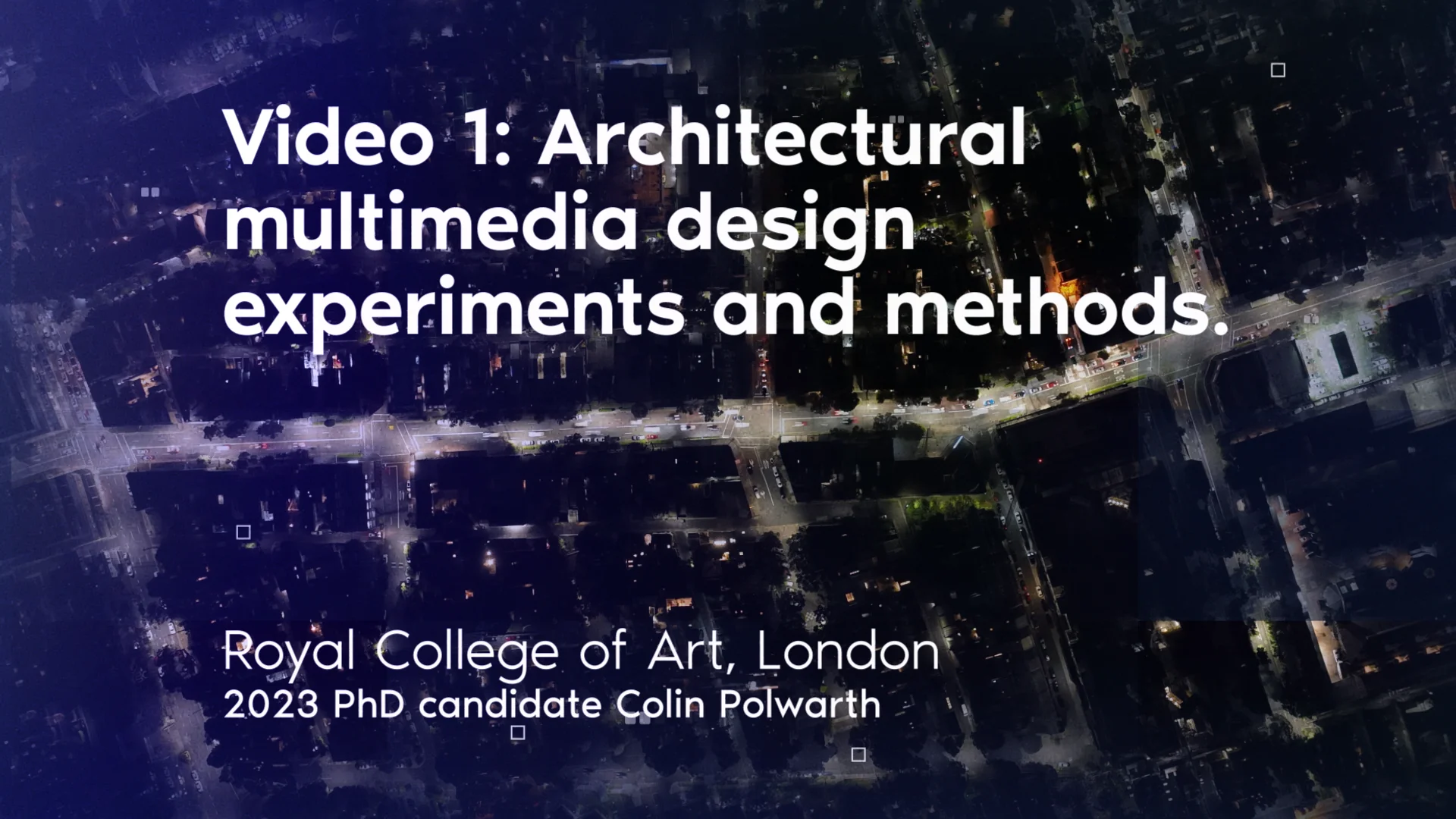 Colin Polwarth PhD Video 1 Symposium method, CAREV, semiotics and the synethetically intelligent ...