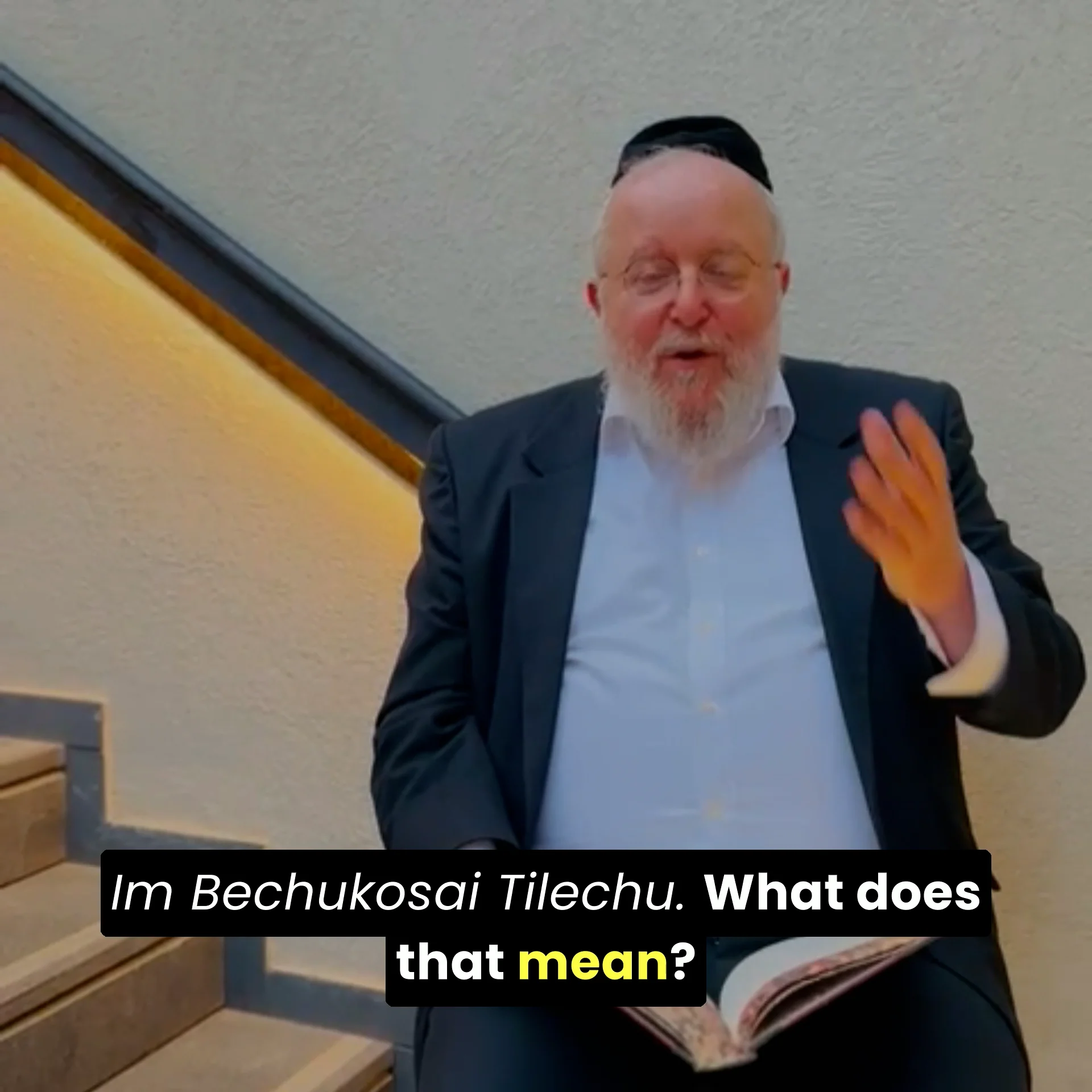 Rabbi Raskin - Bechukosai on Vimeo