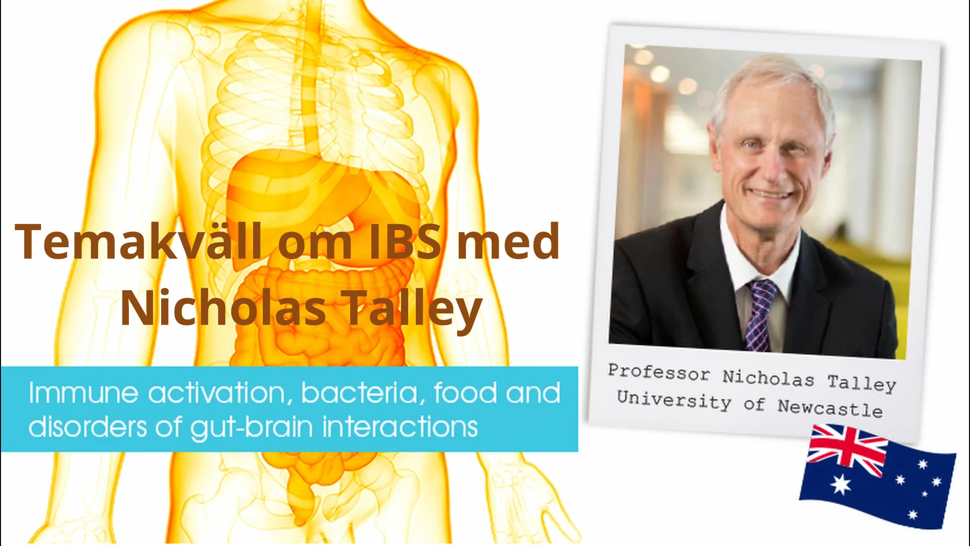 SLS Temakväll om IBS Nicholas Talley 27 maj 2024 on Vimeo