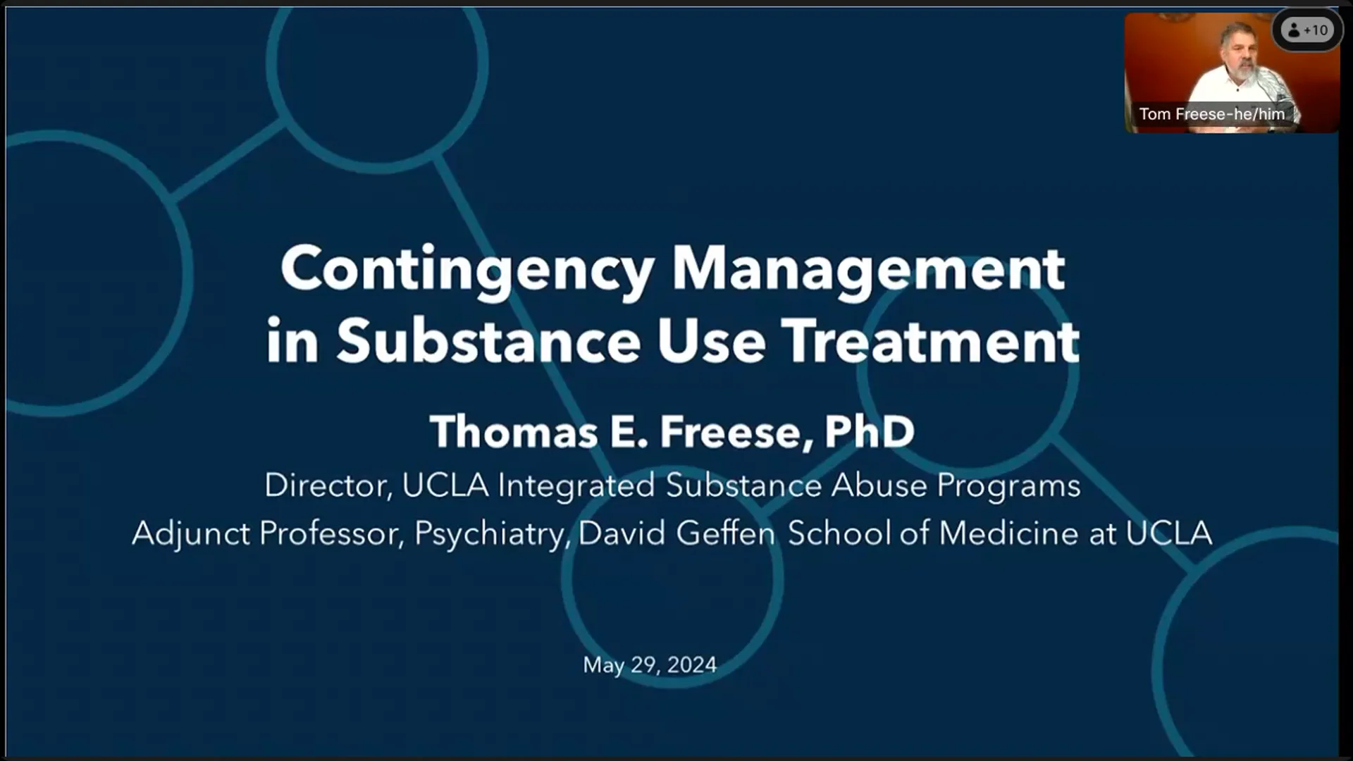 Contingency Management Is Substance Use Treatment | Thomas Freese, PhD ...