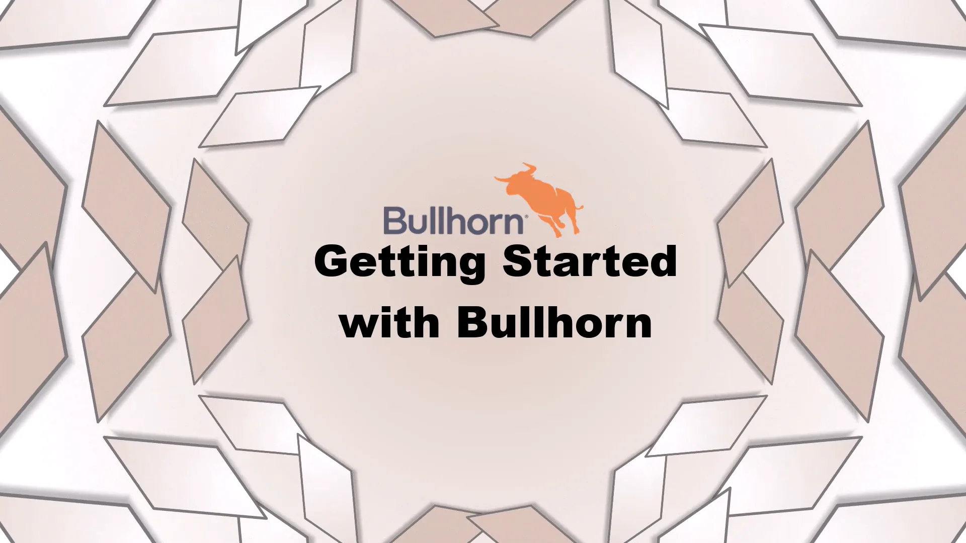 Getting Started With Bullhorn