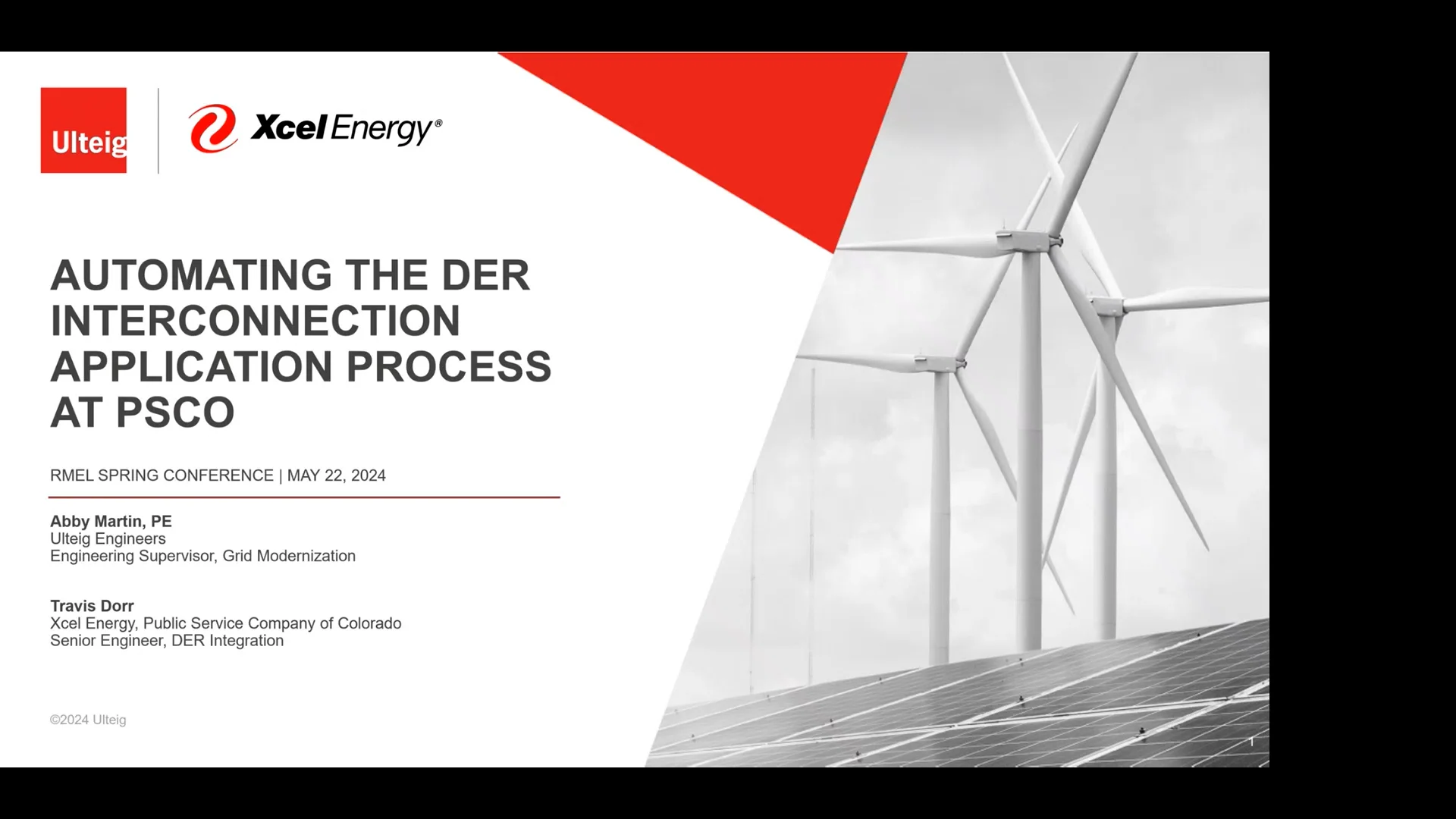 Automating the DER Interconnection Application Process at PSCO on Vimeo