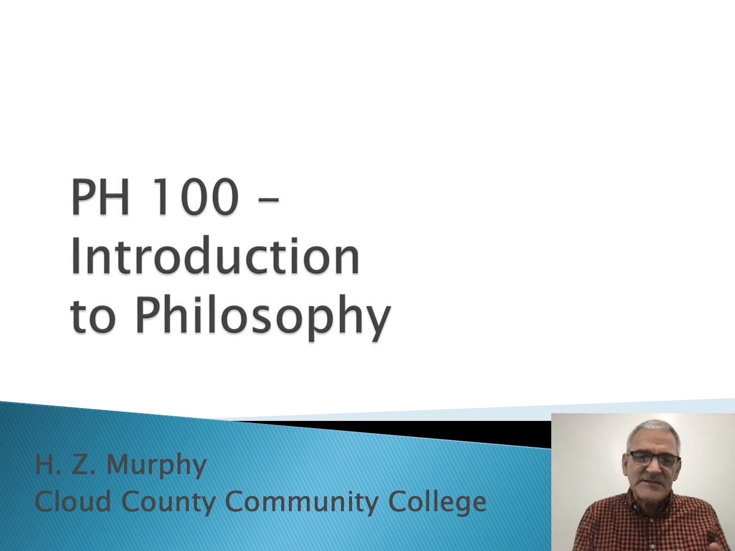 Lecture 2 Introduction to Philosophy