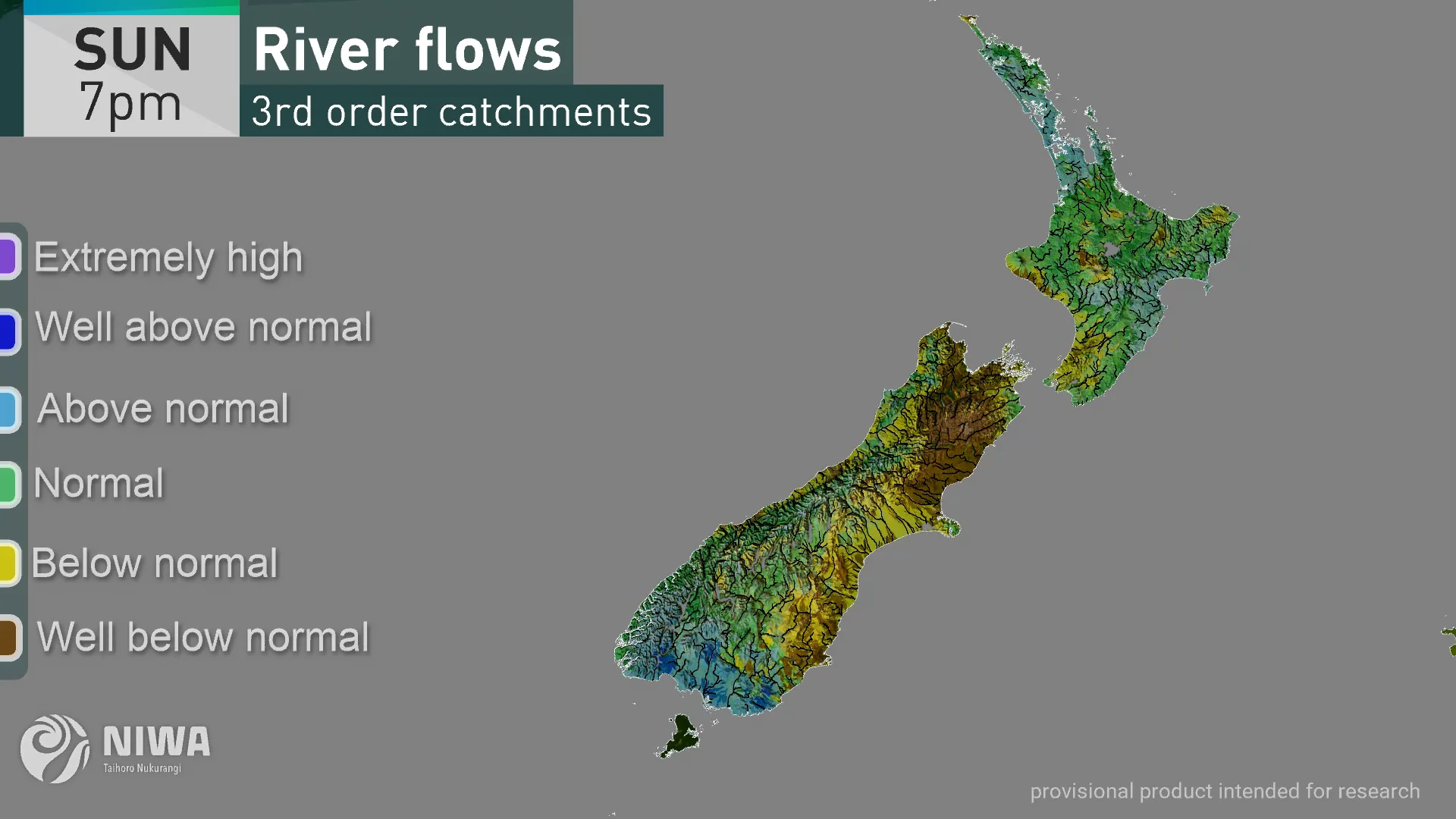 Latest river flow forecast on Vimeo