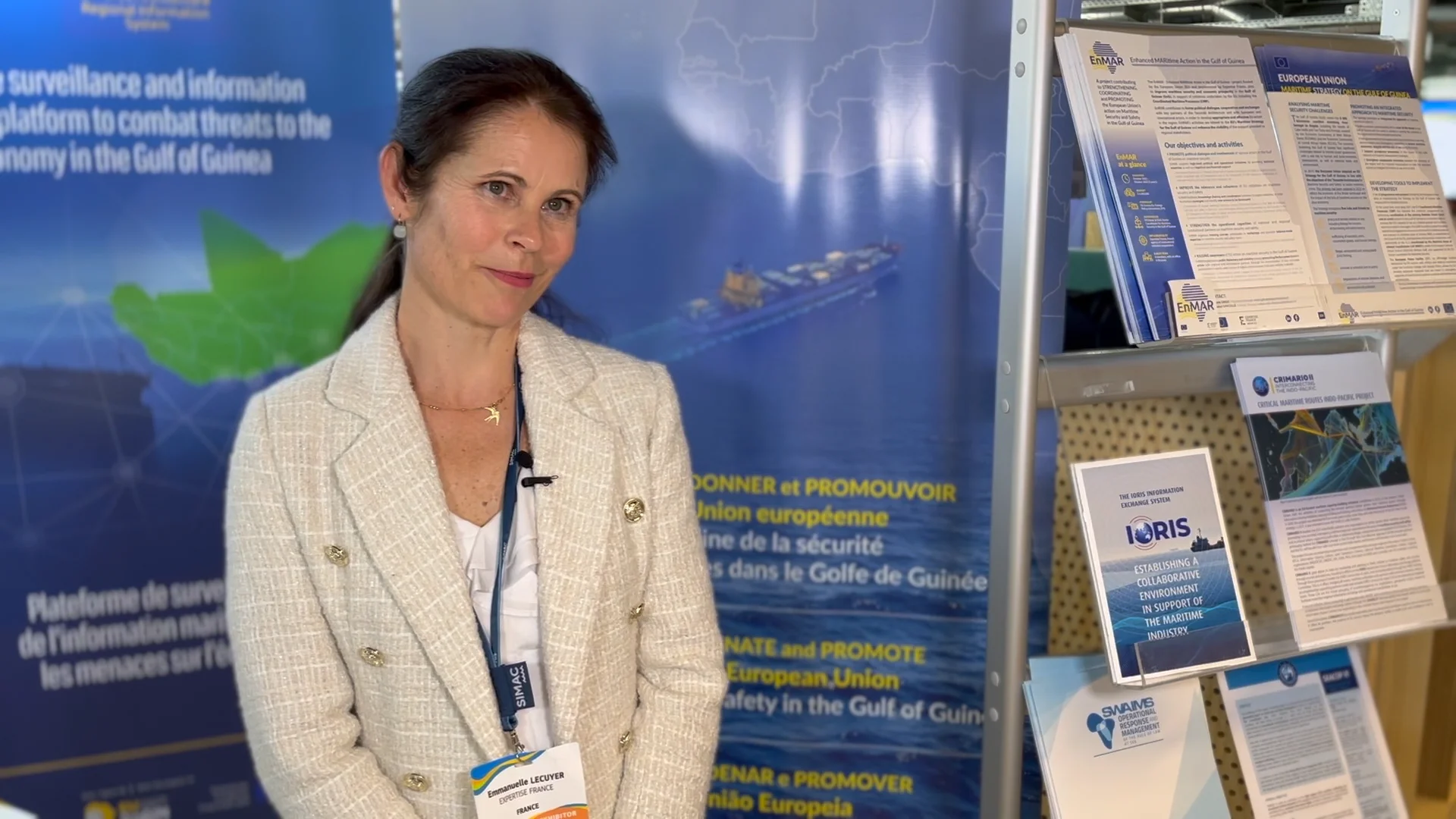 ENMAR @ European Maritime Day 2024 feat Emmanuelle Lecuyer on Vimeo
