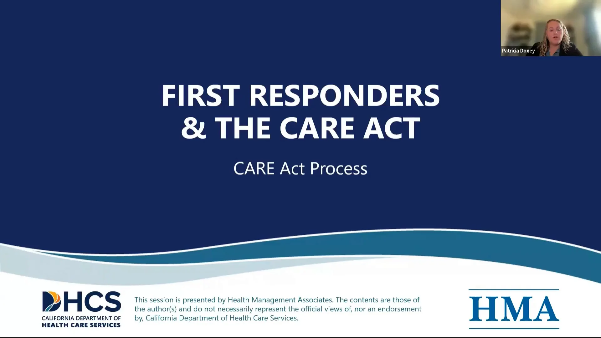 First Responders & the CARE Act
