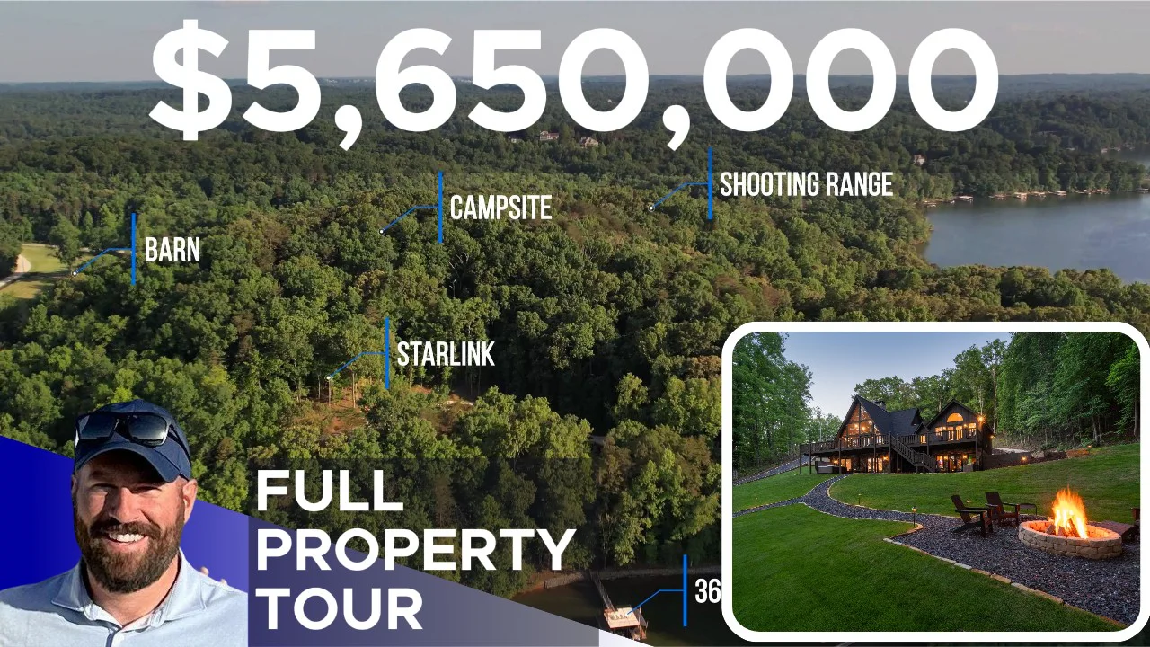 40 Acres on Lake Lanier - Video Tour By Owner on Vimeo