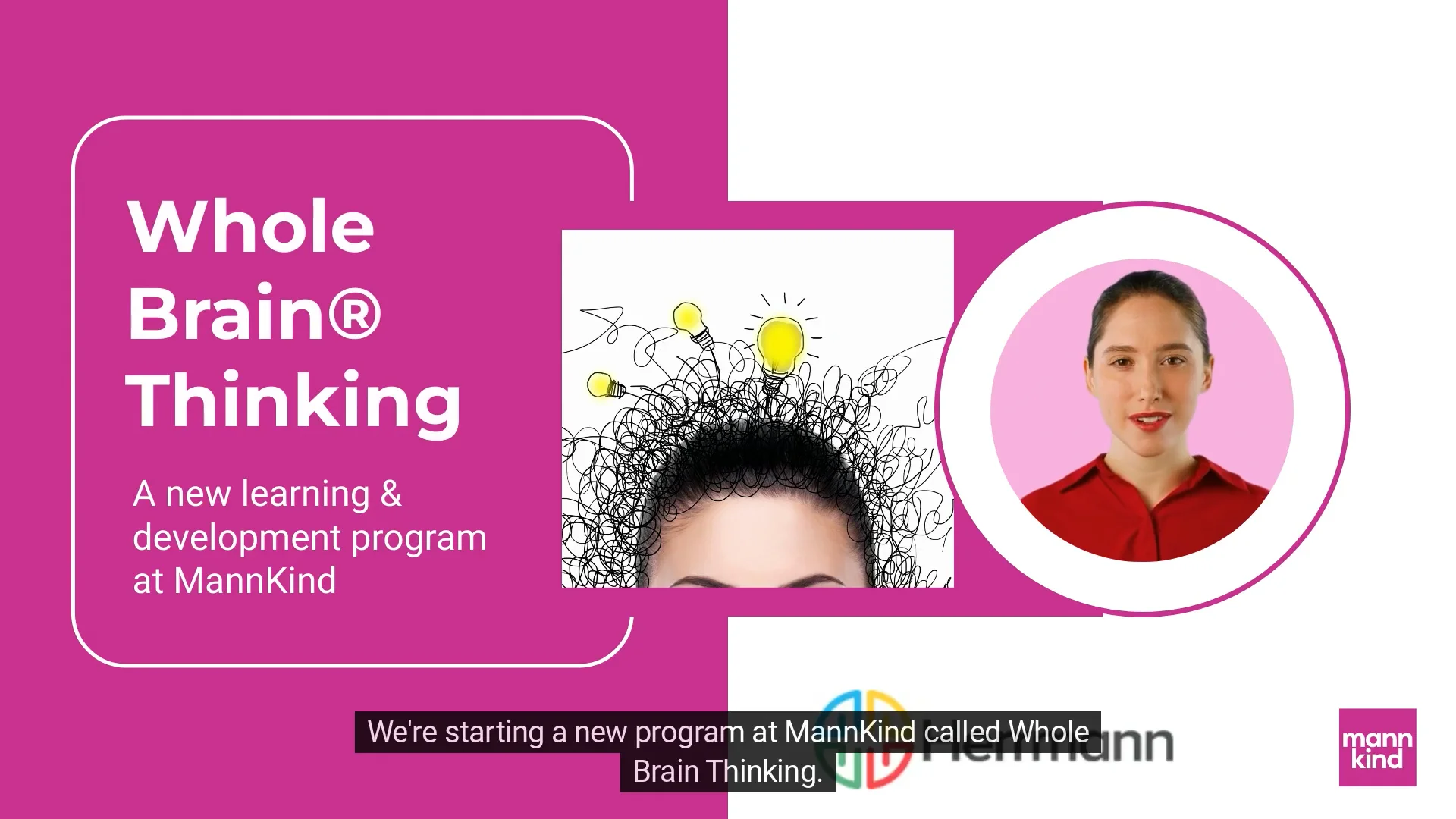 Whole Brain Thinking at MannKind on Vimeo