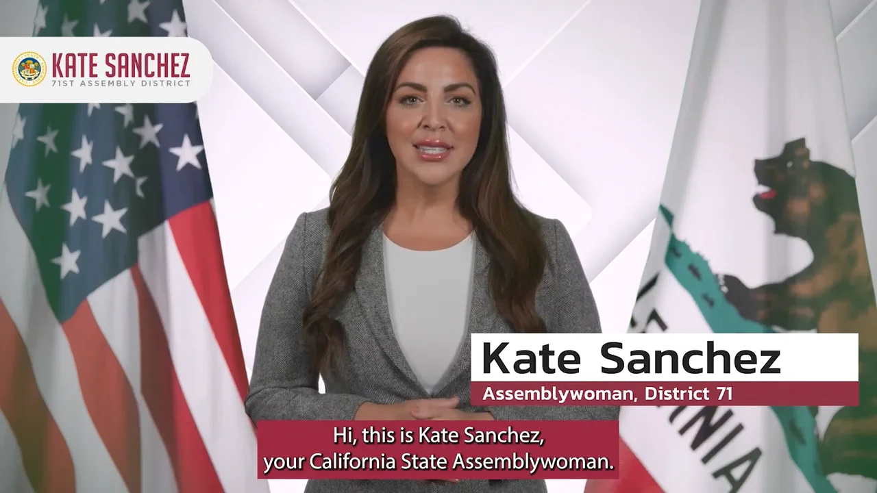Assemblywoman Kate Sanchez on AB 1955 on Vimeo