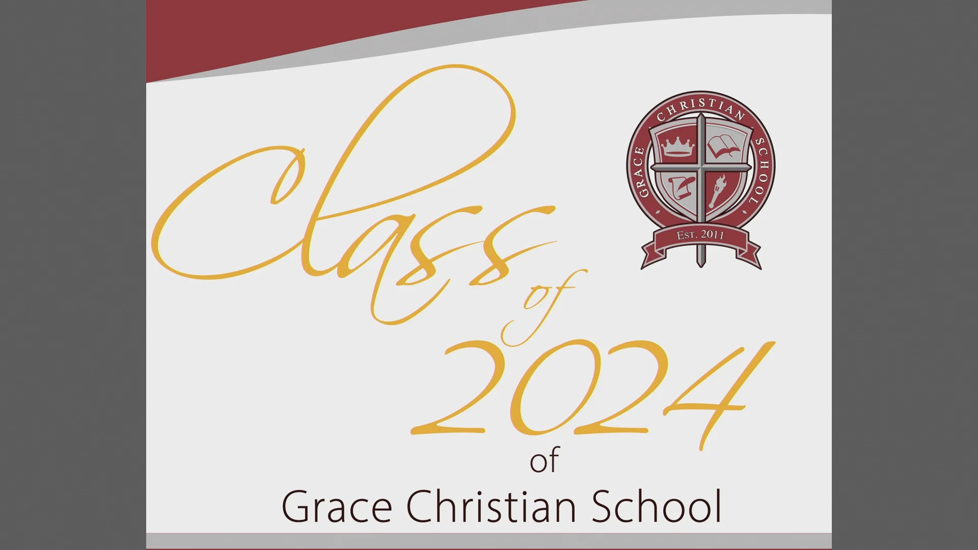 Grace Christian School 2024 Graduation