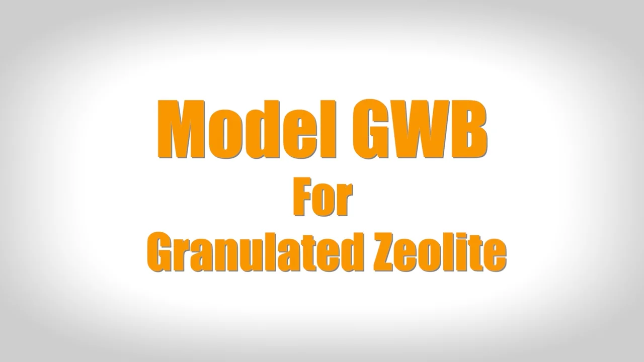 Model GWB for Granulated Zeolite