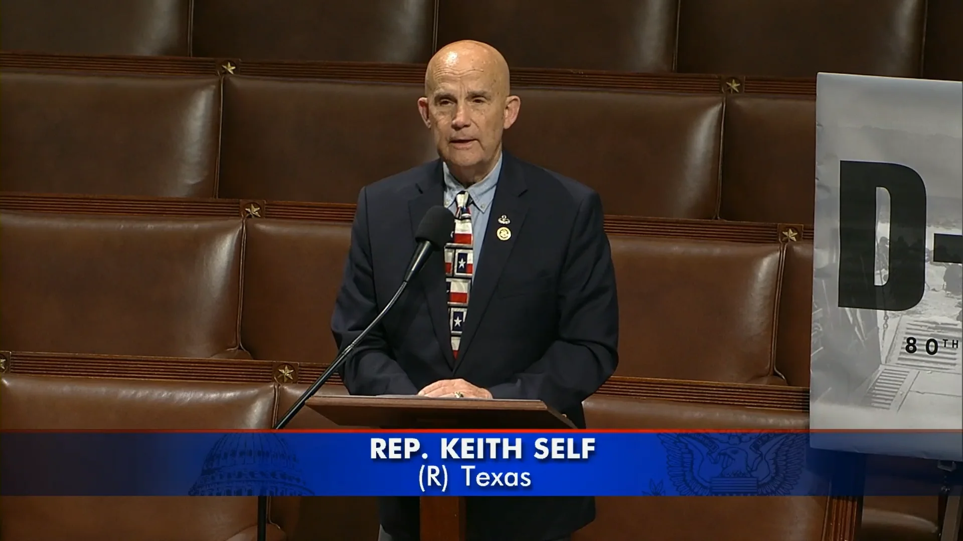 Congressman Self Honors the 80th Anniversary of D-Day