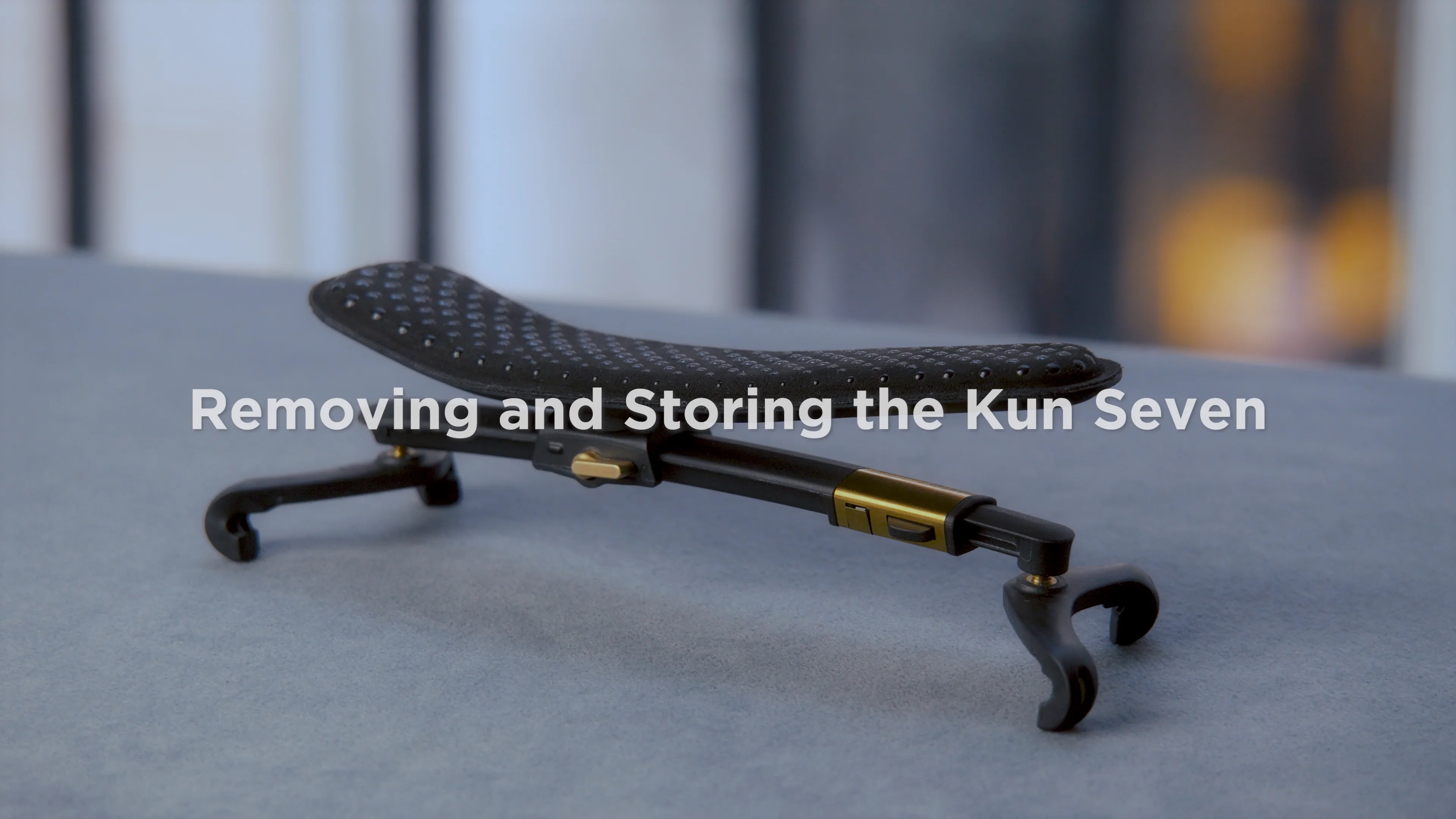 Removing and storing the Kun Seven on Vimeo