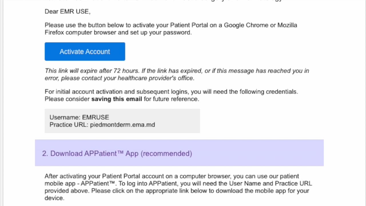 Patient Portal Instructions | PPSD