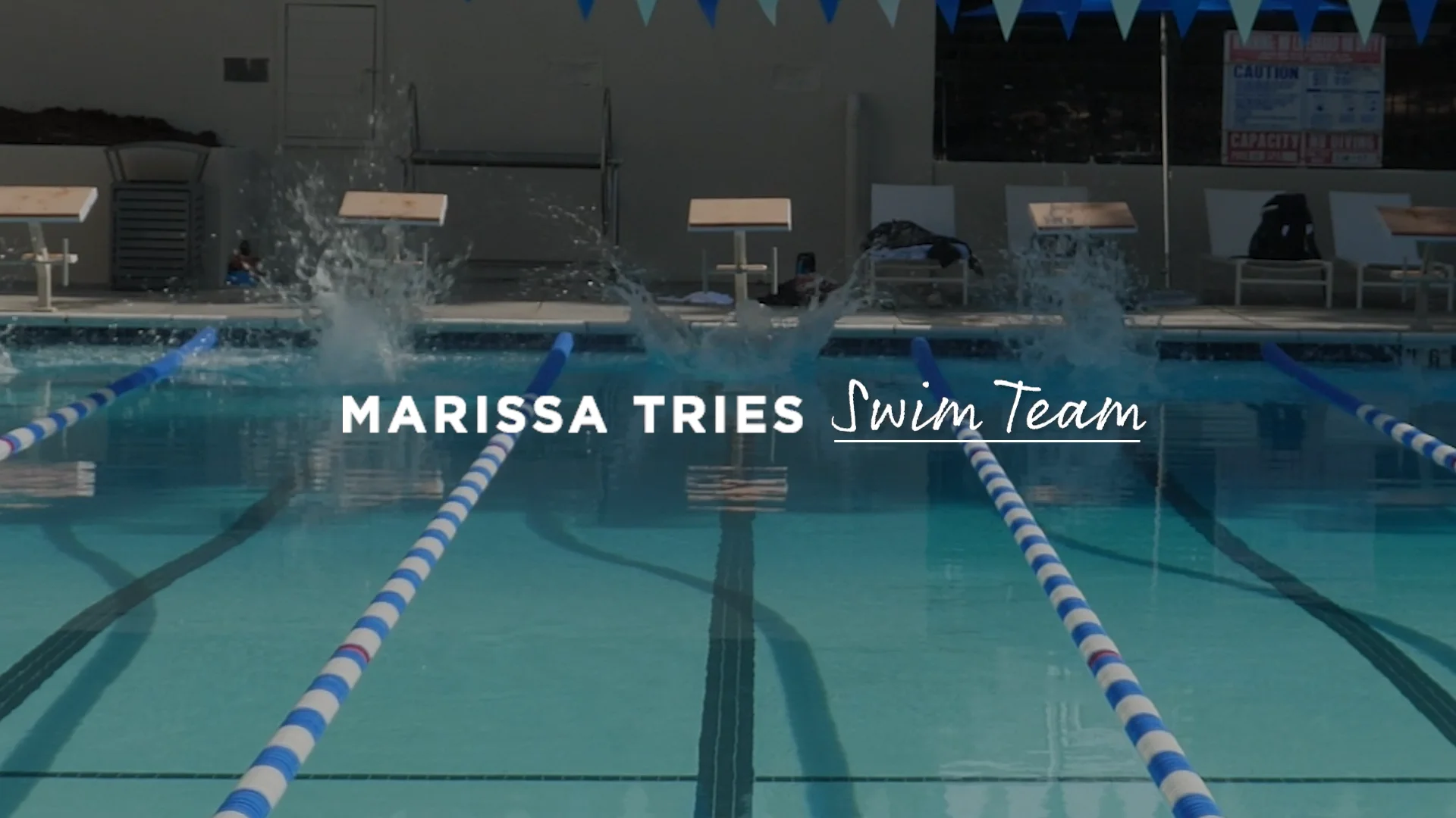Marissa Tries Swim Team