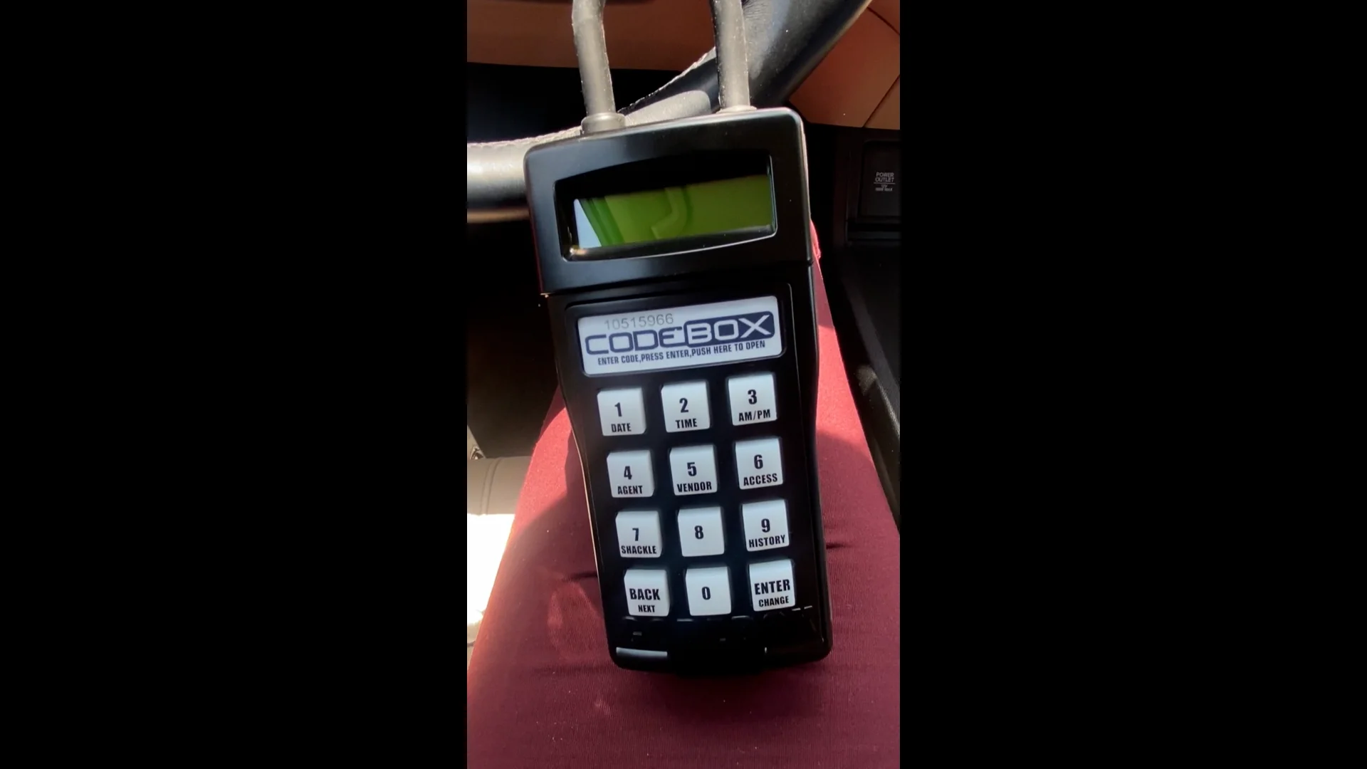 How to Open A Codebox