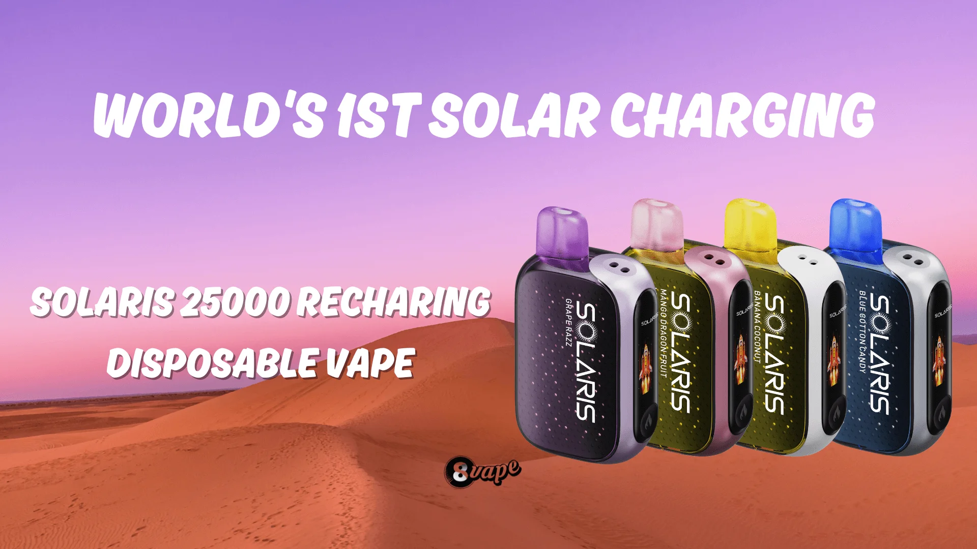 Solaris 25000 Vape - World's 1st Solar Charging Vape on Vimeo