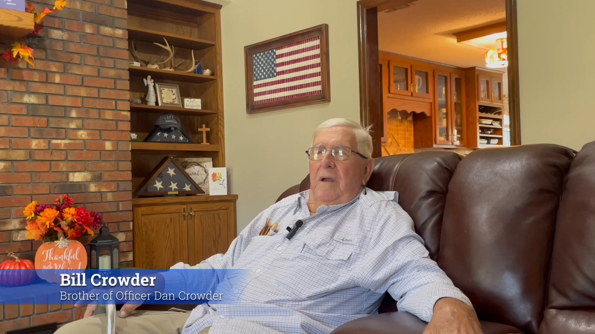 Fallen Officer - Interview with Bill Crowder on Vimeo